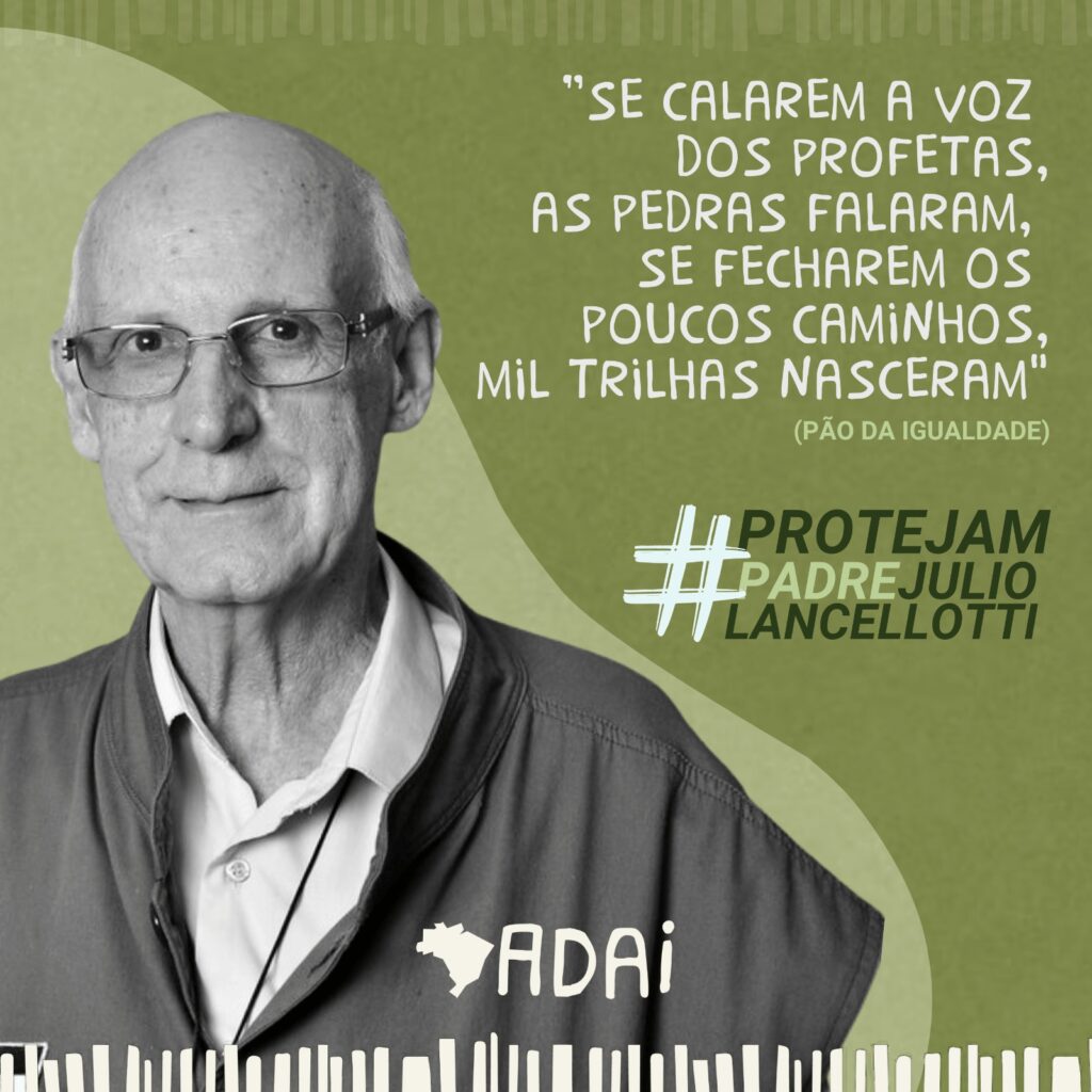 Nota em solidariedade ao Padre Júlio Lancellotti - ADAI - Produzir e ...